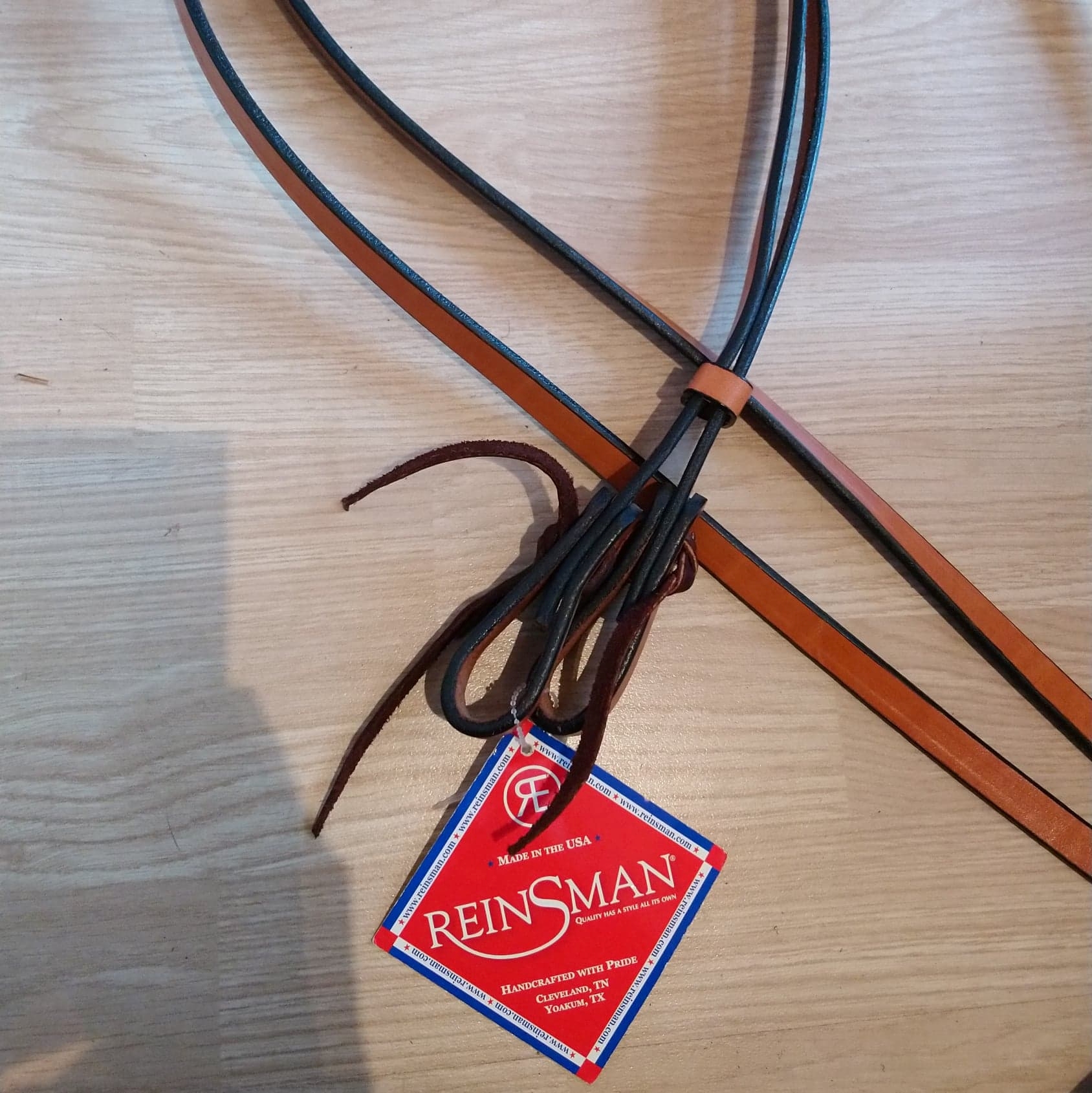 Western Outfitter – Reinsman Split Reins 3/4 og 8' - Honey