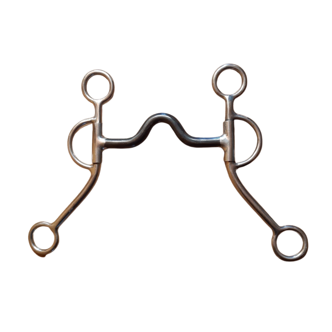 State Line Tack 5u2033 Reinsman D&L Reiner Double Five Curb Bit U2013 ...